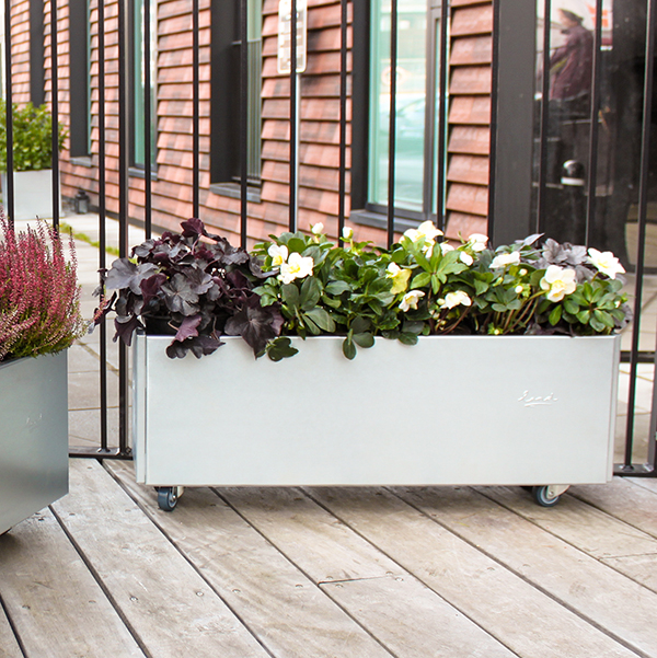 Plantekasser i galvaniseret stål Land Classic - flere størrelser